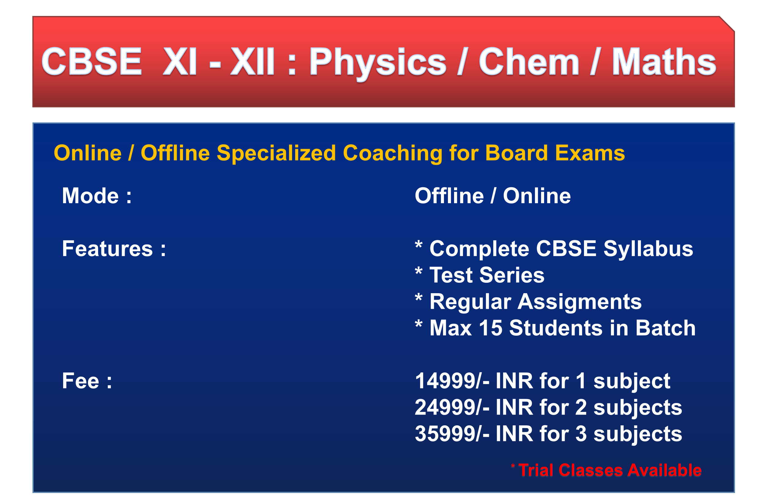 Science Wing Coaching Institute | CSIR | GATE |JEST | NEET/IIT-JEE | FOUNDATION