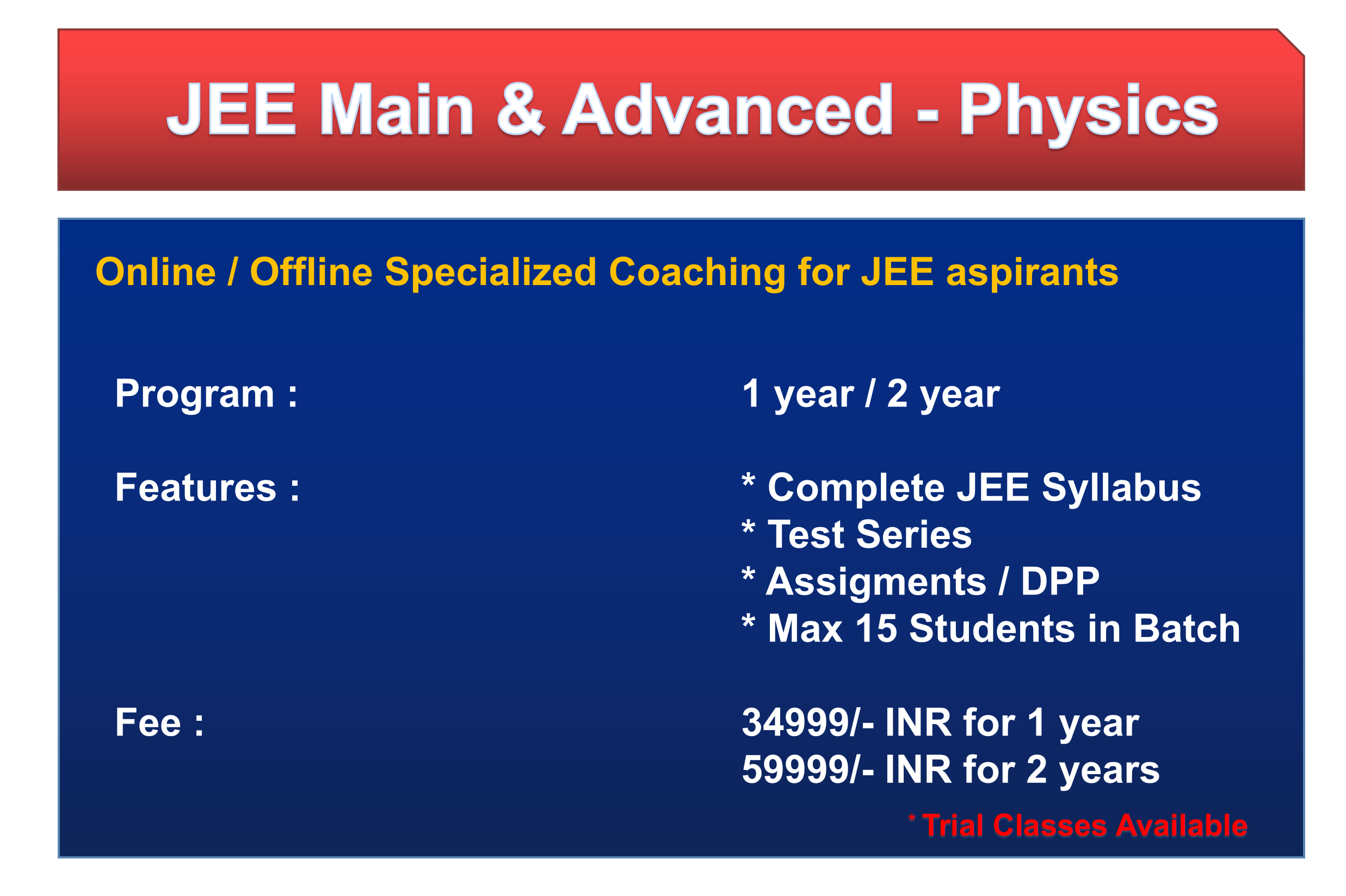 Science Wing Coaching Institute | CSIR | GATE |JEST | NEET/IIT-JEE | FOUNDATION